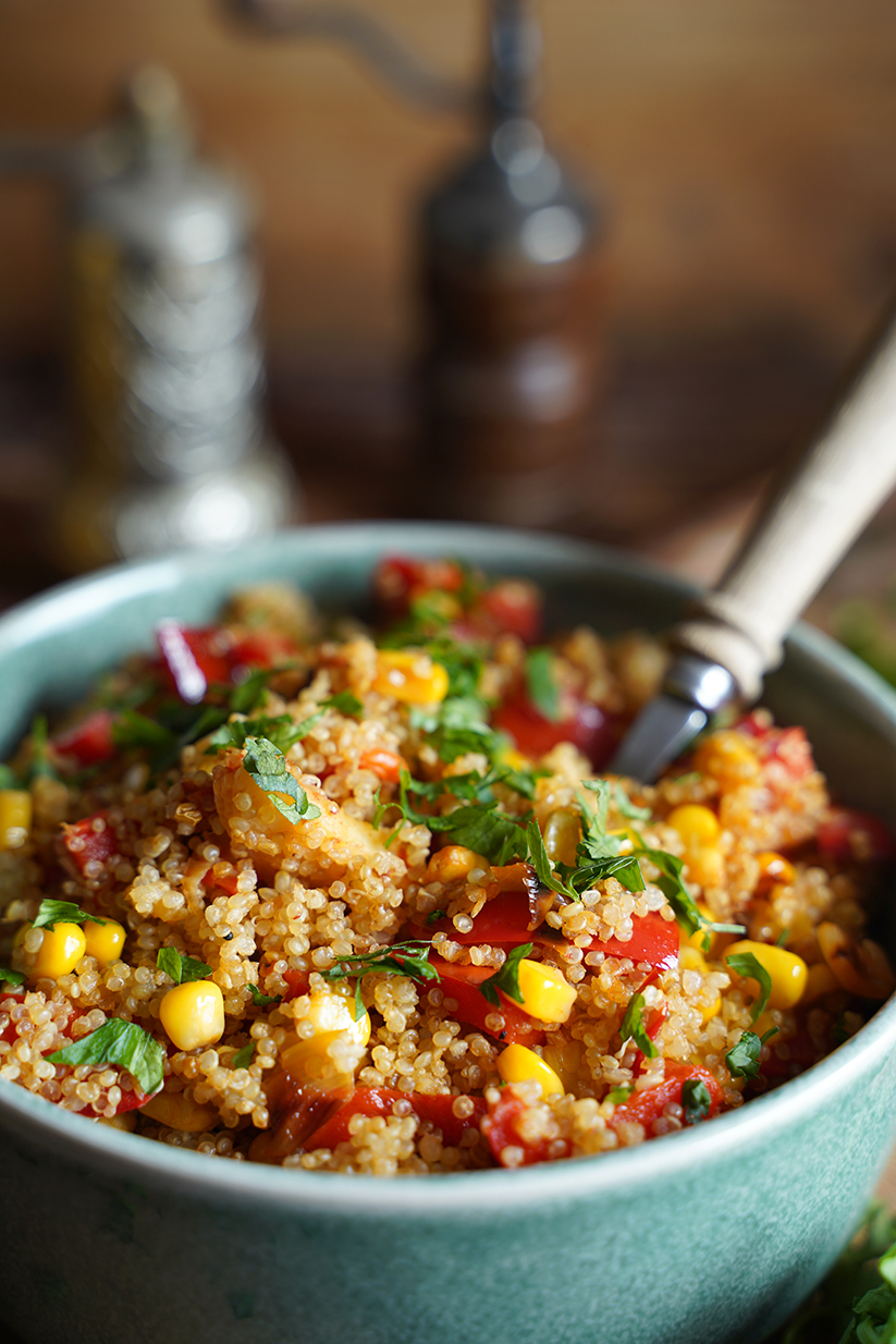 Komosa ryżowa z warzywami - niebo na talerzu