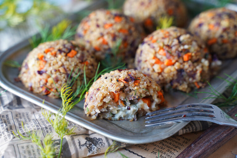 Pyszna przekąska z komosy ryżowej - niebo na talerzu