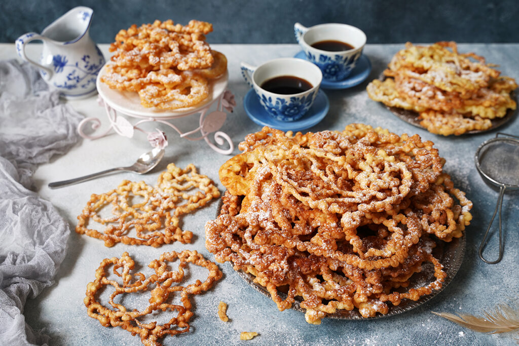 Lany chrust - najlepszy przepis - niebo na talerzu